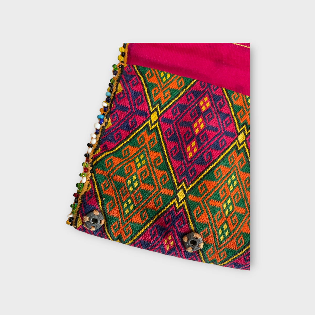 Vintage Hazara Tribe Silk Wallet from the 1940s, Ghazni, Afghanistan ...