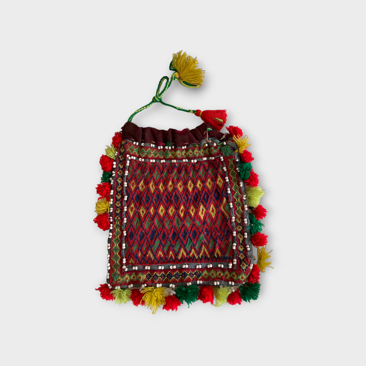 Vintage Hazara Tribe Silk bag from the 1940s, Ghazni, Afghanistan ...